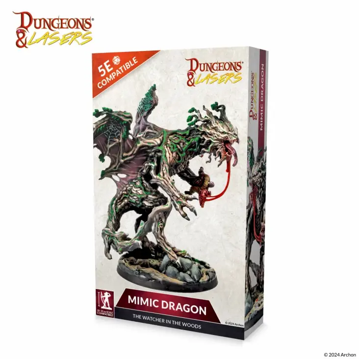 Dungeons & Lasers: Dragons - Mimic Dragon - Phoenix Fire Games