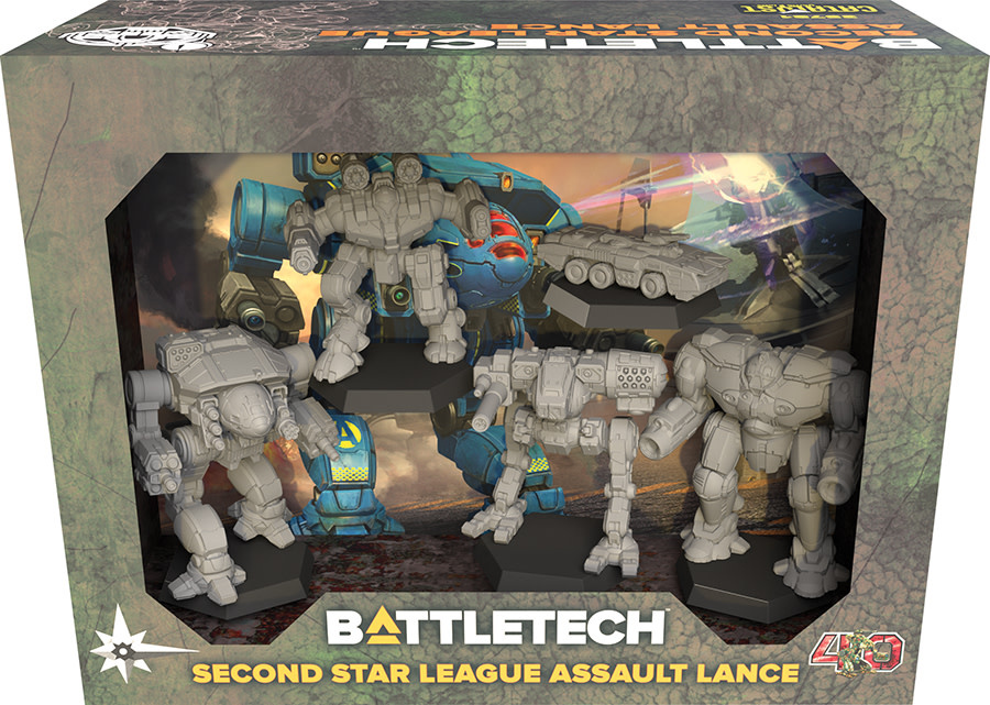 (Preorder:3) BattleTech: Forcepack - Second Star League Assault Lance ...