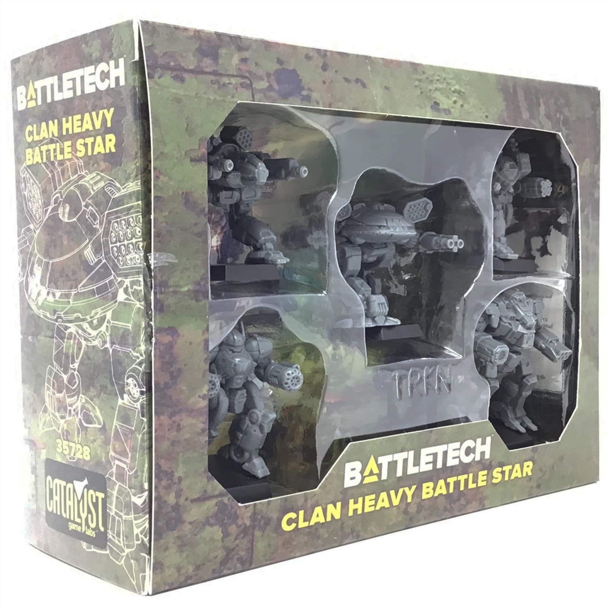 BattleTech: Miniature Force Pack - Clan Heavy Battle Star - Phoenix ...