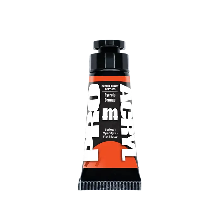 Pro Acryl - Expert Acrylics - 006 Pyrrole Orange - Phoenix Fire Games
