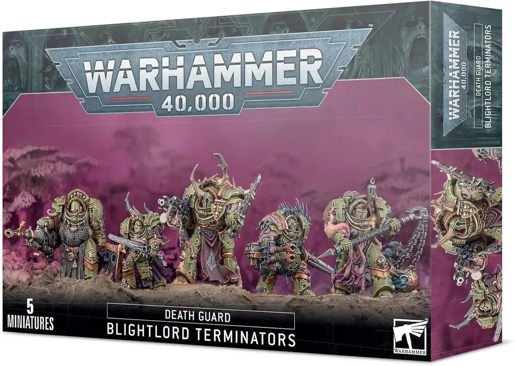 Warhammer 40K: Death Guard - Blightlord Terminators - Phoenix Fire Games