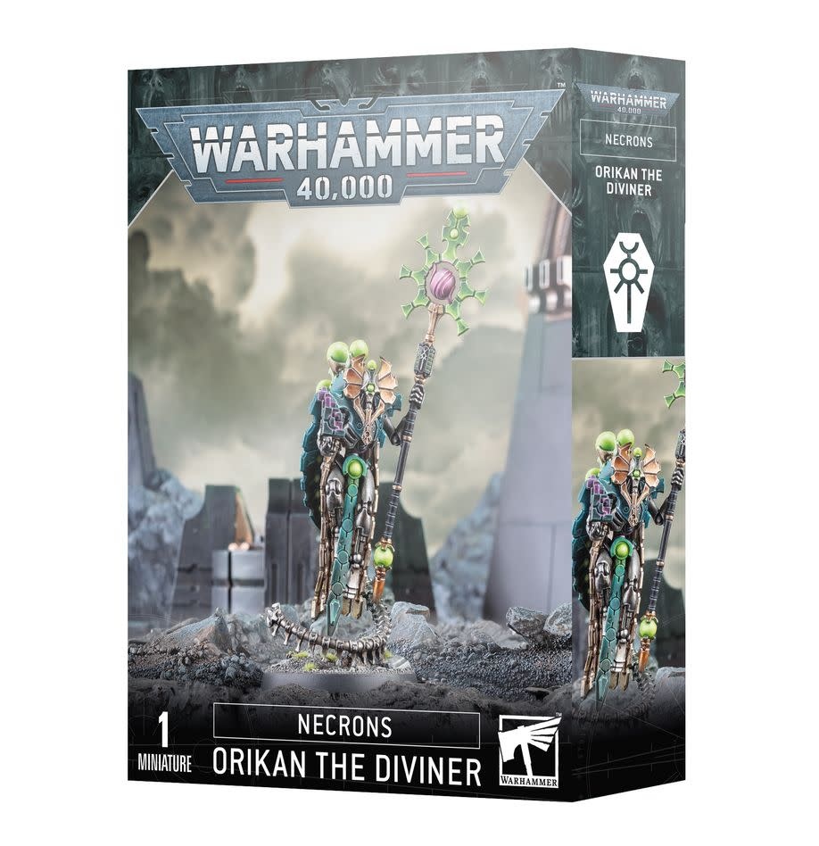 Warhammer 40K: Necron - Orikan the Diviner - Phoenix Fire Games