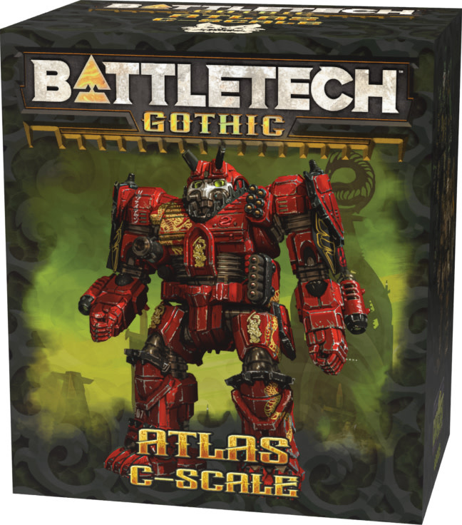 BattleTech: Atlas C-Scale Miniature (100mm) - Phoenix Fire Games