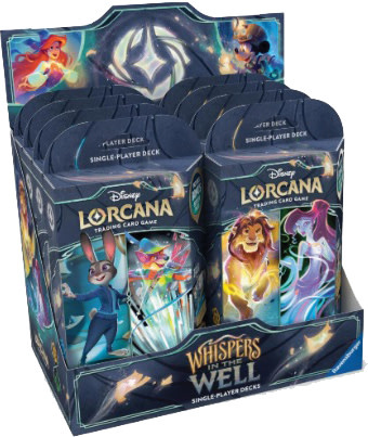 Lorcana: Whispers in the Well Starter Deck - Amber and Emerald ...