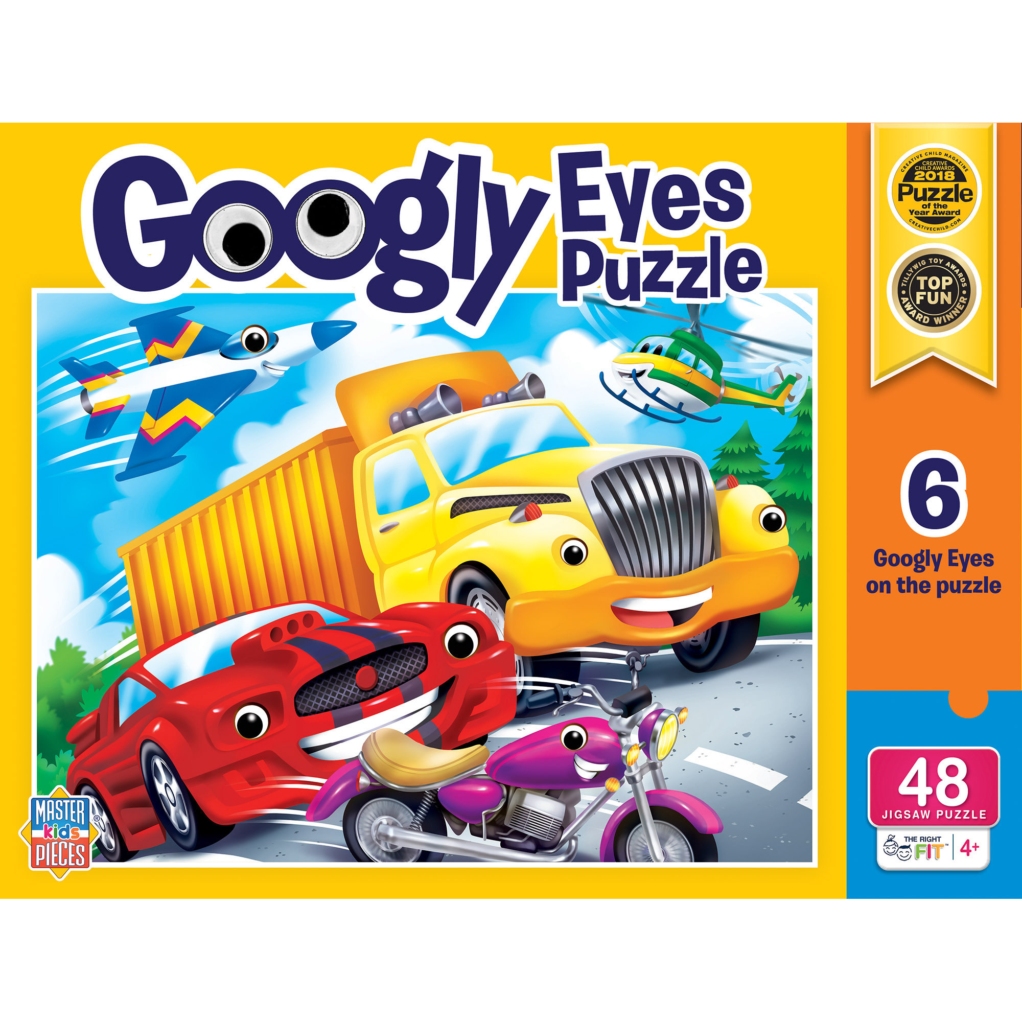 Googly Eyes Vehicles - Bussinger Trains ... & Toys!