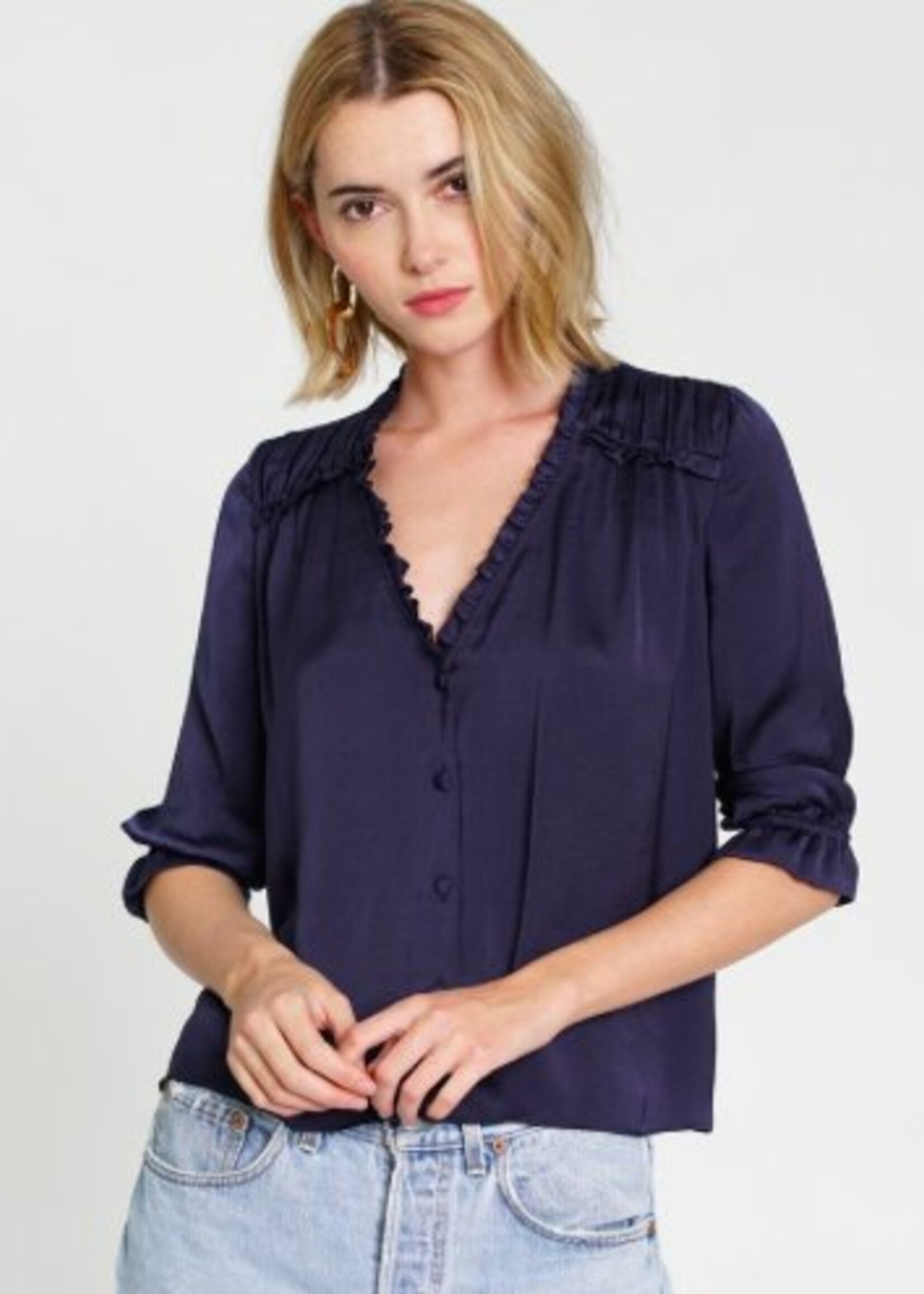 Empire Blouse Black Empire Waist Blouse Matalan