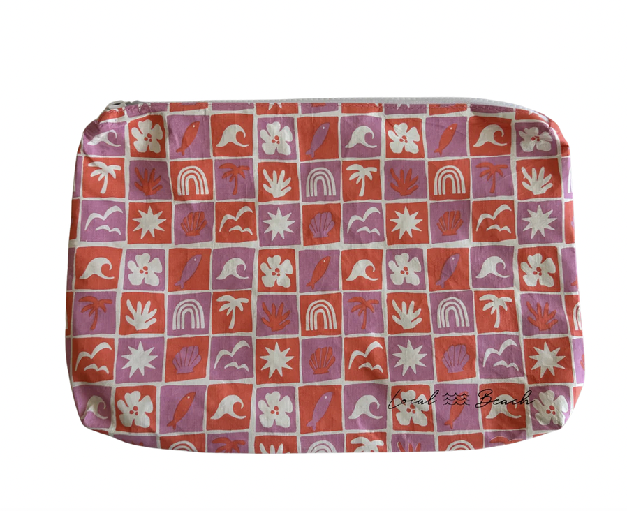 LOCAL BEACH ISLANDS WATER RESISTANT POUCH - Cove San Clemente