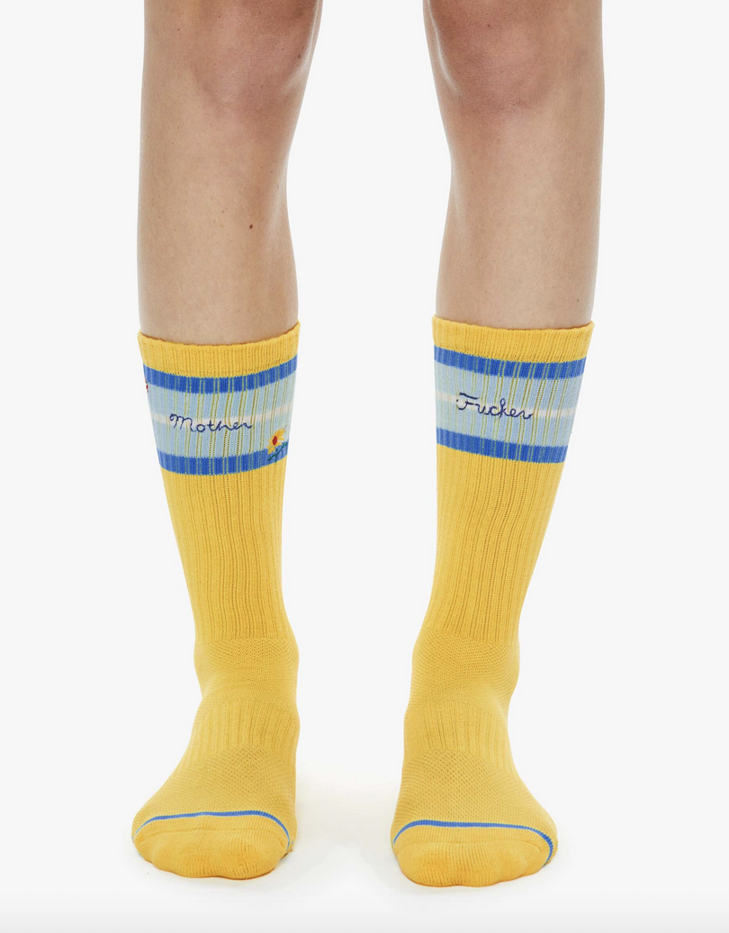 MOTHER HALF CALF SOCKS - Cove San Clemente