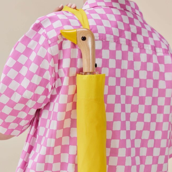 Original Duckhead Yellow Compact Umbrella - Woods Grove