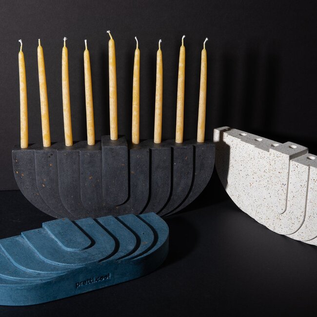 Pretti Cool Menorah Cobalt Terrazzo - Woods Grove