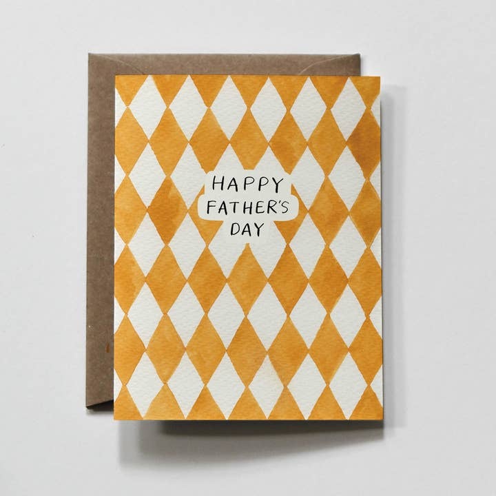 Diamond Checker Orange - Father's Day - Woods Grove