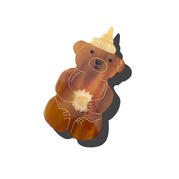 Solar Eclipse Solar Eclipse Honey Bear Hair Claw - Woods Grove