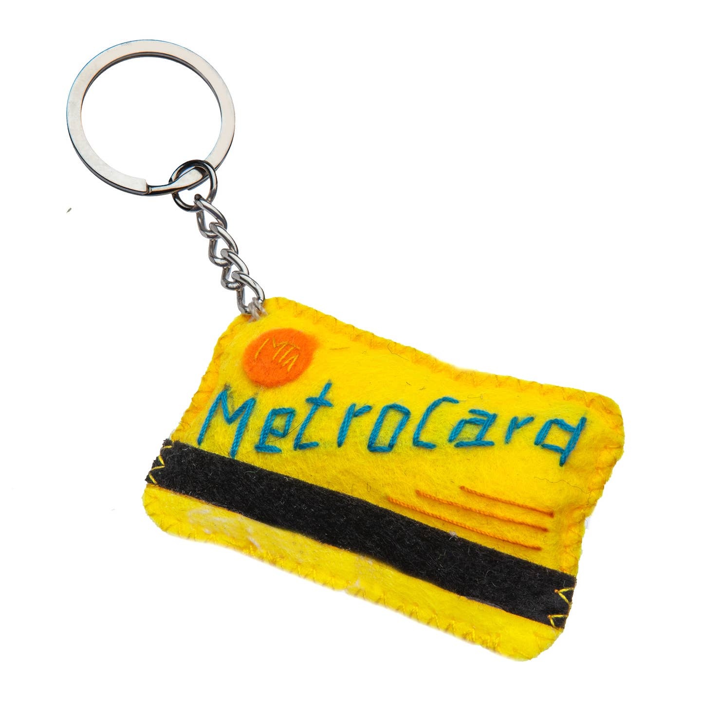 Silk Road Bazaar Metrocard Keychain - Woods Grove