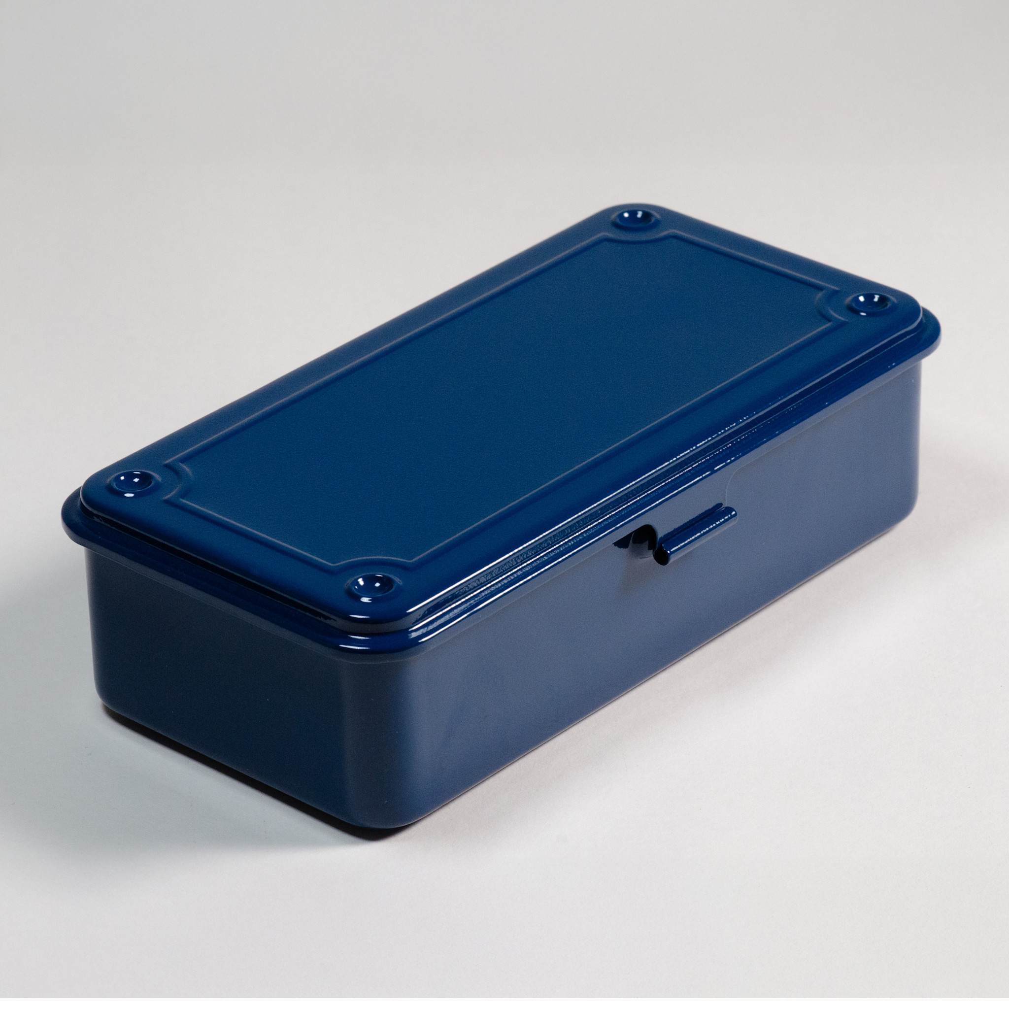Toyo Steel Stackable Storage Box T-190 Indigo - Woods Grove