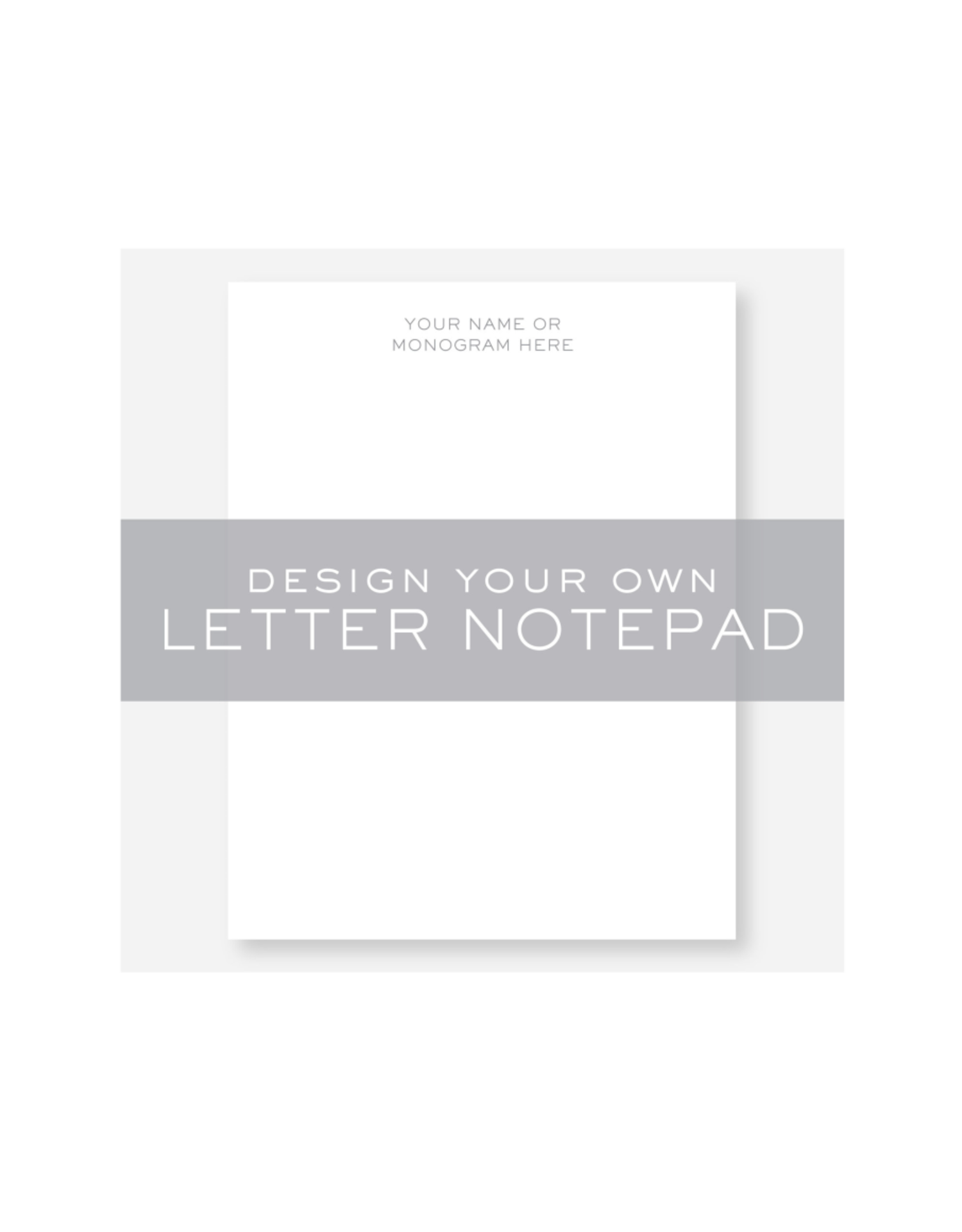 Letter Notepad - Sweet Paper