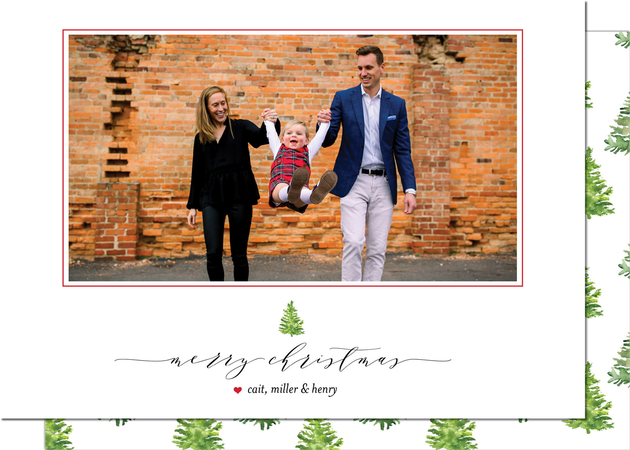 Holiday Card, Sweet Sapling - Sweet Paper