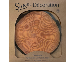 Cheese Paper Parchment: Log Slice - FLEURISH | Home, Apparel & Gift