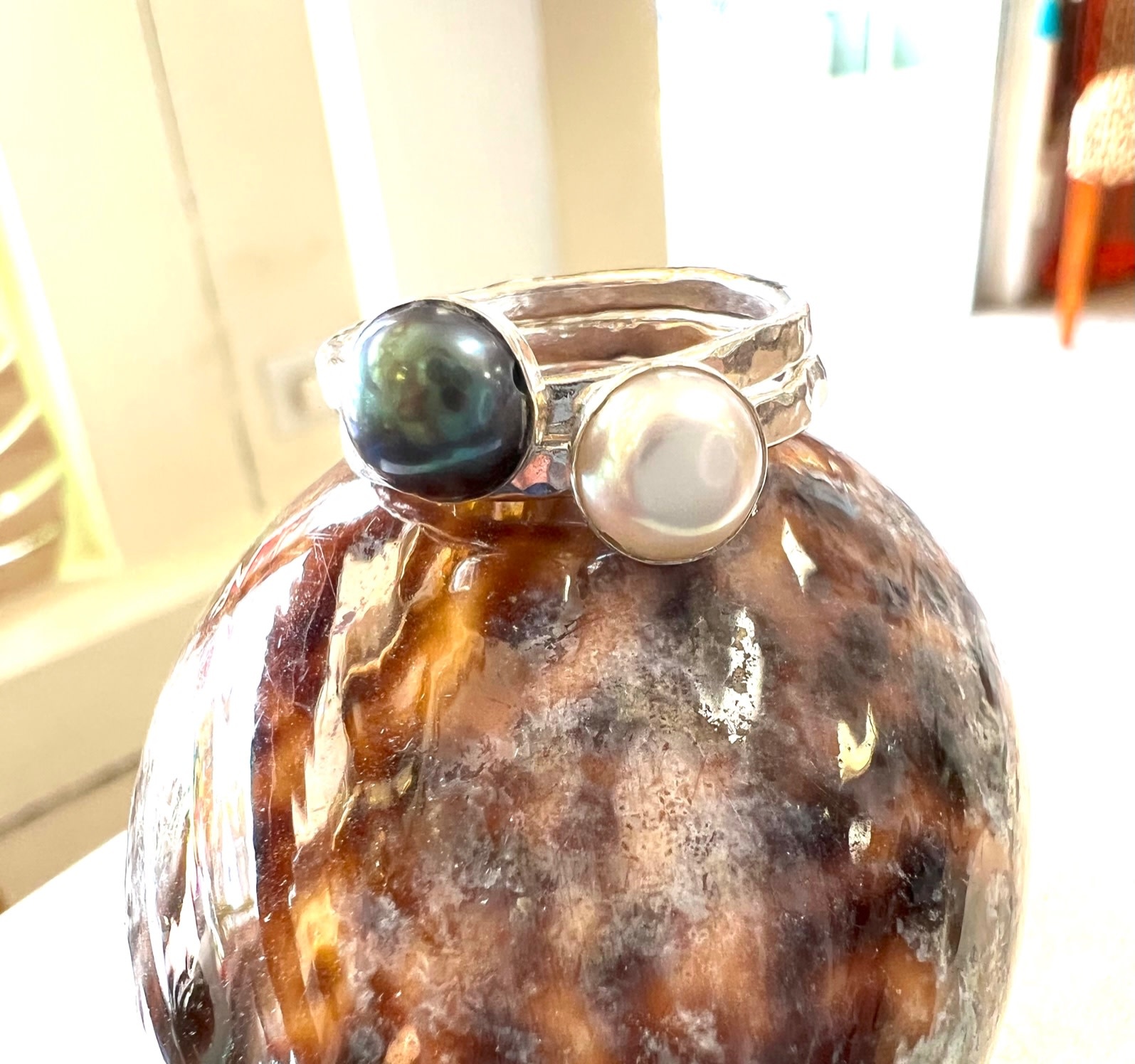 Stackable Pearl Rings - da Bead Shop