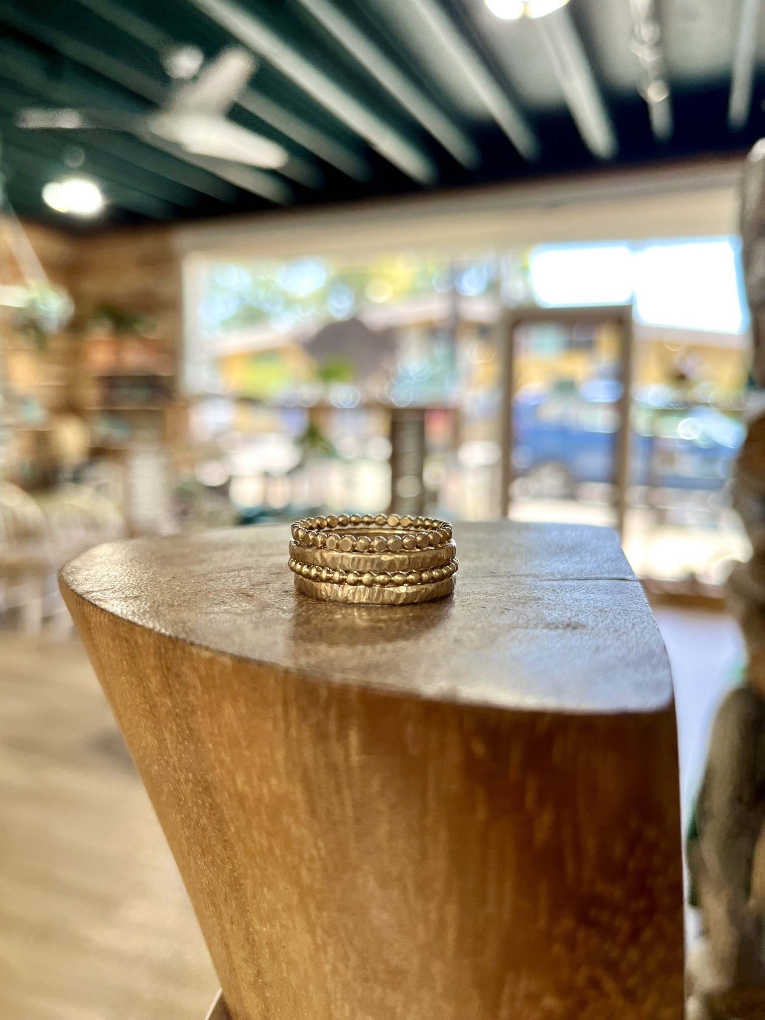 Gold Stacker Rings - da Bead Shop