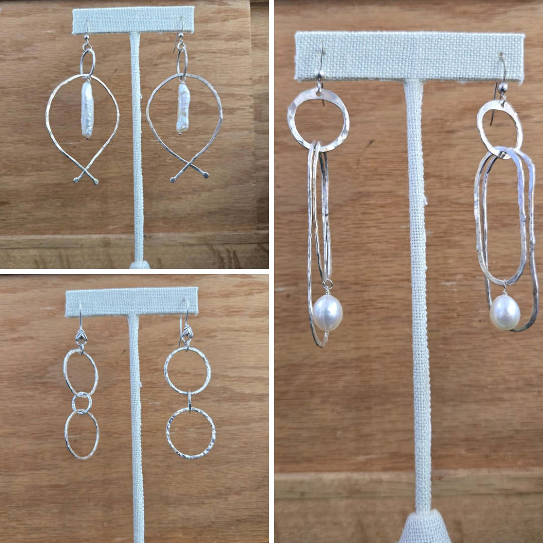 Intro to Silver Soldering: Hoop Earrings x 3! - da Bead Shop
