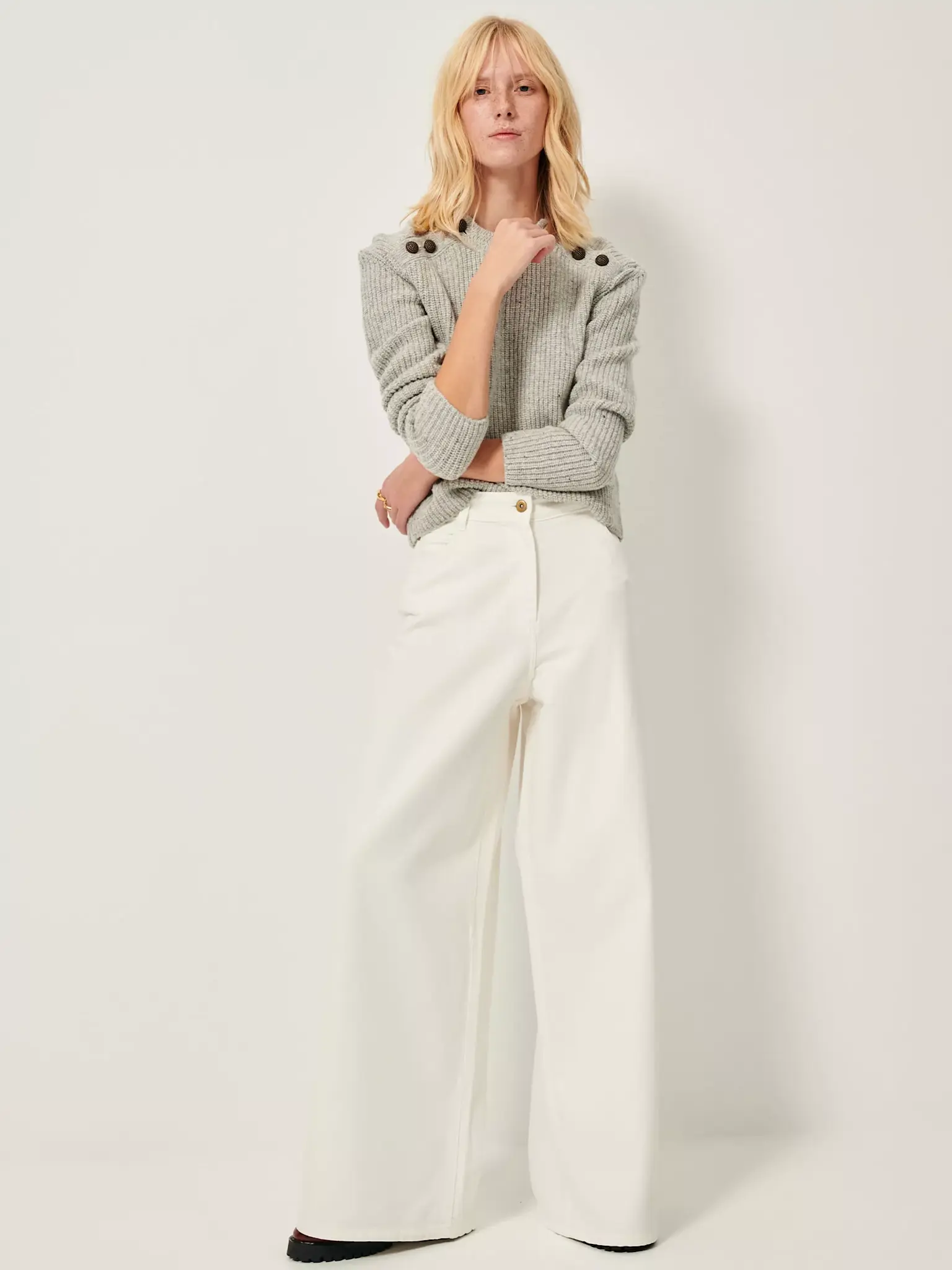 Dalt denim white - Swell & Ginger
