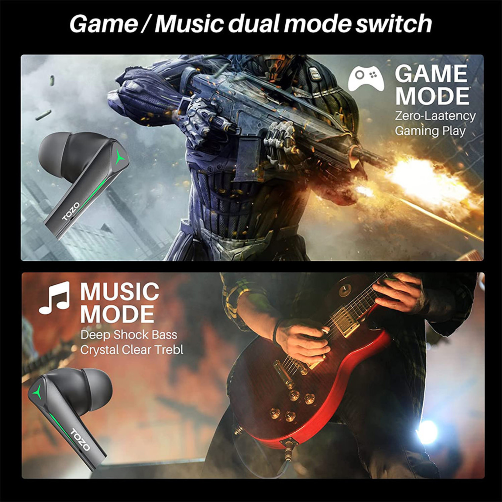 TOZO | G1 Wireless True Wireless Stereo - G Wireless - Distributor ...