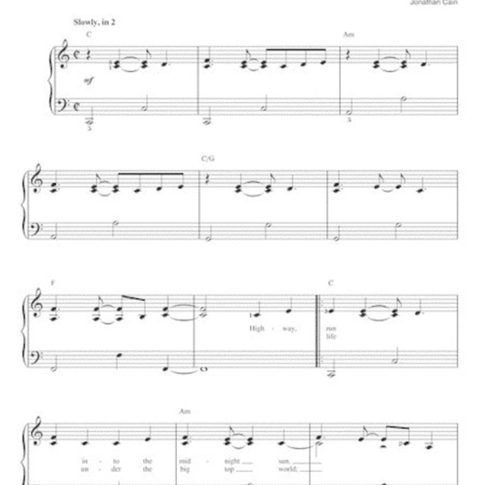 Beautiful Pop Ballads for Easy Piano - PianoWorks