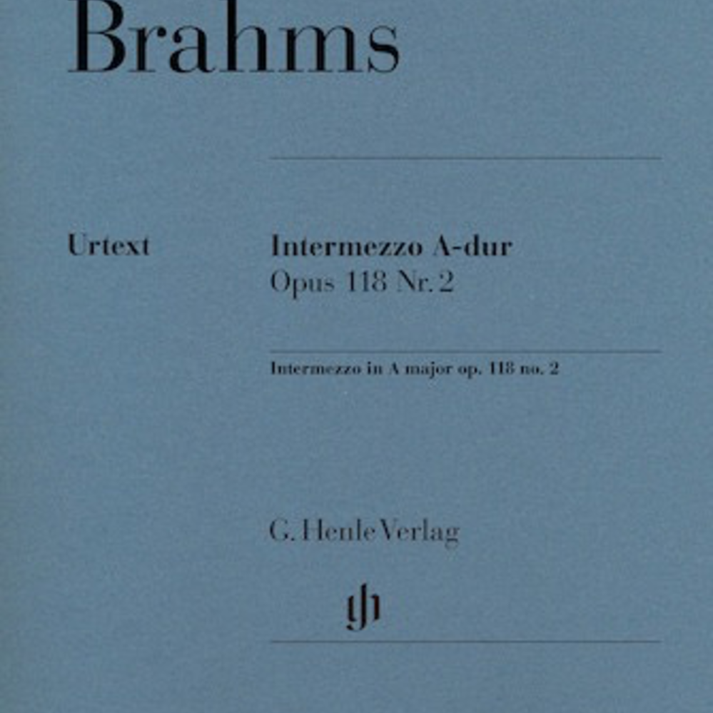 Brahms - Intermezzo in A Major, Op. 118, No. 2 - PianoWorks