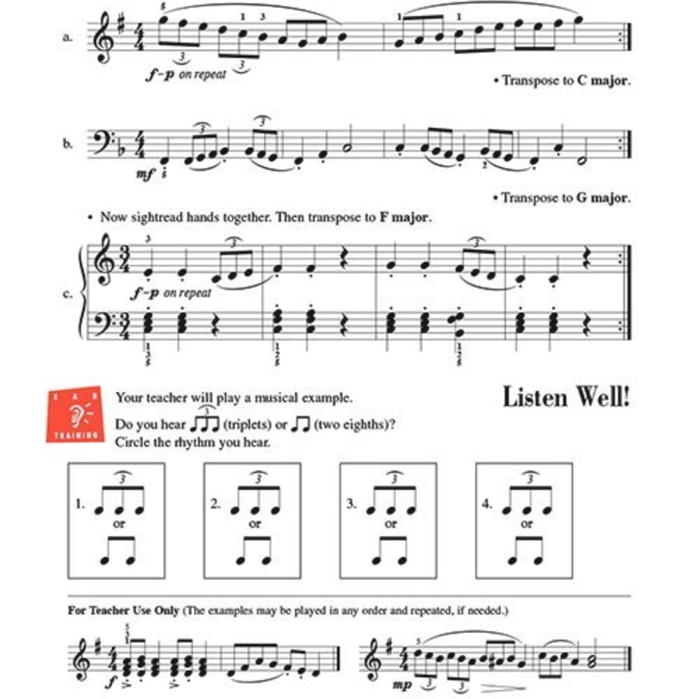 Faber Piano Adventures® Level 3A Theory Book - PianoWorks