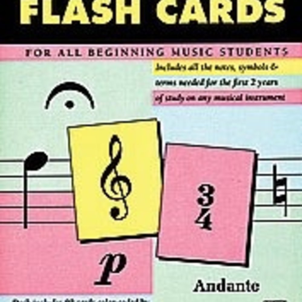 Alfred's 89 Color-Coded Flash Cards - PianoWorks
