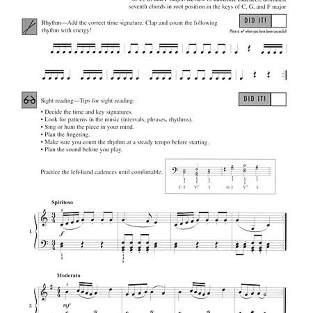 Sight Reading & Rhythm Every Day, Book 6 - PianoWorks