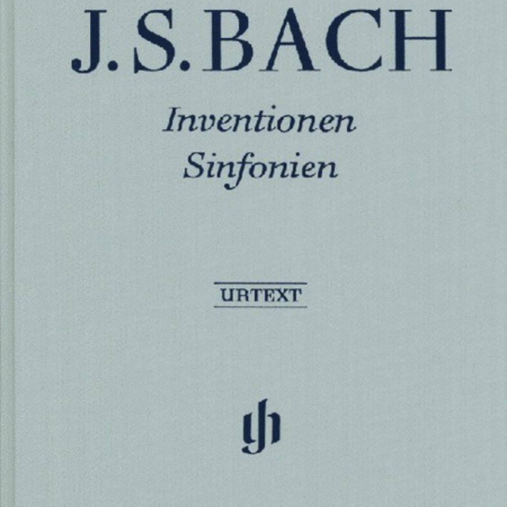 J.S. Bach - Inventions and Sinfonias Hardcover - PianoWorks
