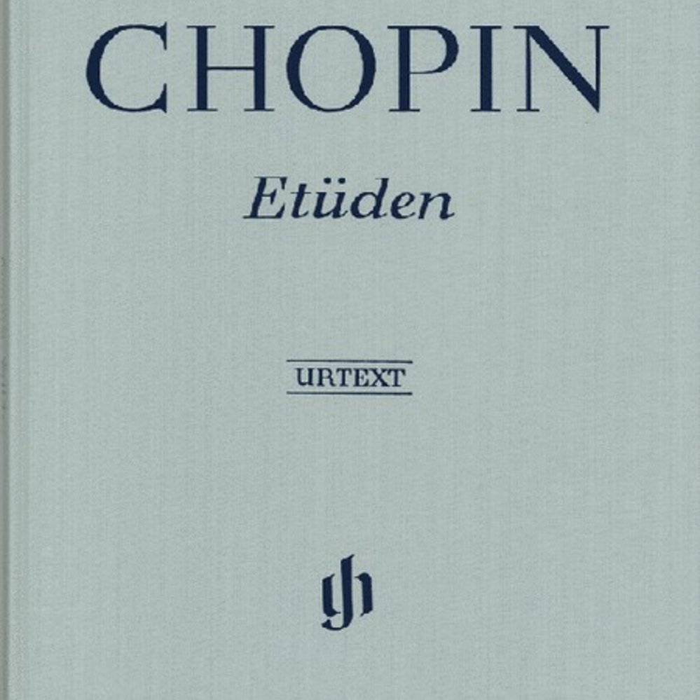 Chopin - Etudes Hardcover - PianoWorks