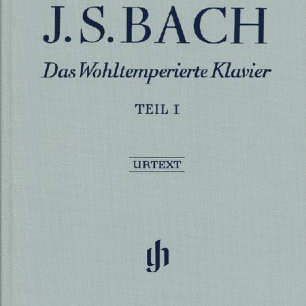 J.S. Bach - The Well-Tempered Clavier Part 1 Hardcover - PianoWorks