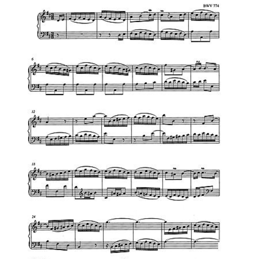 J.S. Bach - 15 Two-Part Inventions BWV 772-786 - PianoWorks