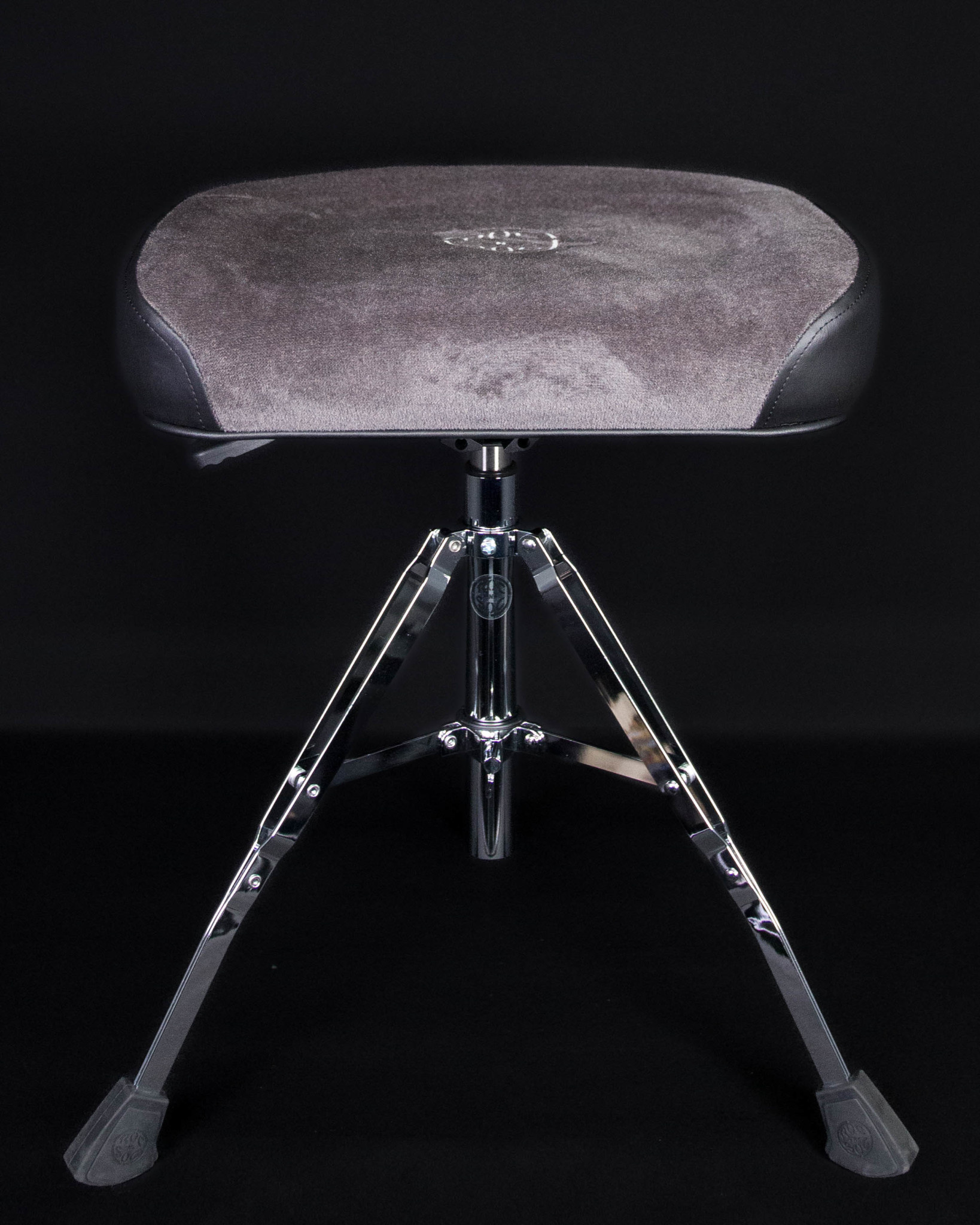 Roc-N-Soc Extended Base Square Throne - Grey - Sims Music