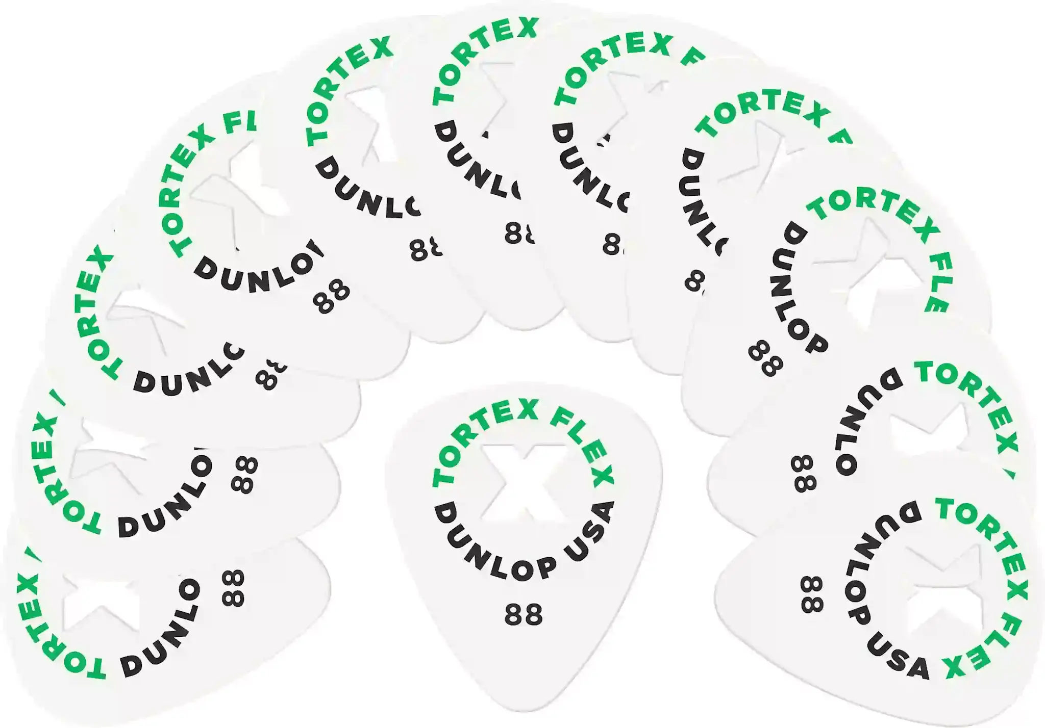 Dunlop Tortex® Flex™ X Pick .88mm - 12 Pack - Sims Music