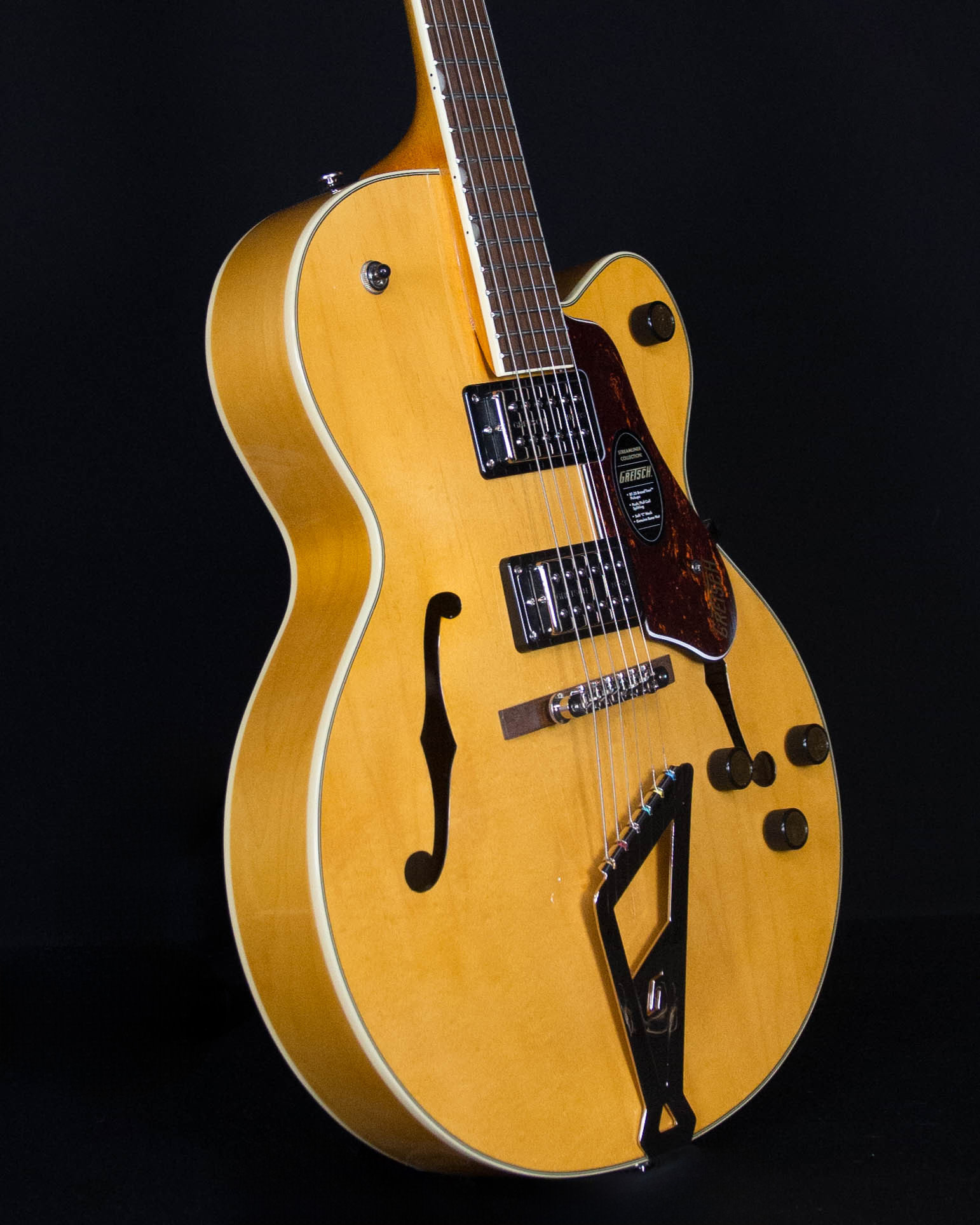 Gretsch G2420 Streamliner Hollow Body, Laurel FB, Village Amber - Sims ...