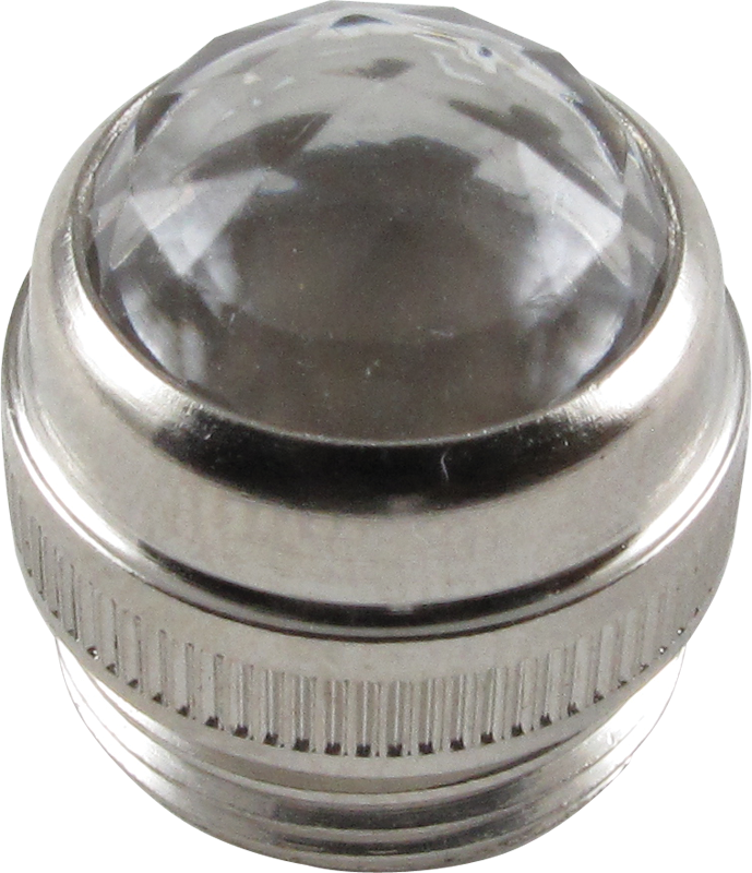 Fender Style Indicator Light Jewel, Clear - Sims Music