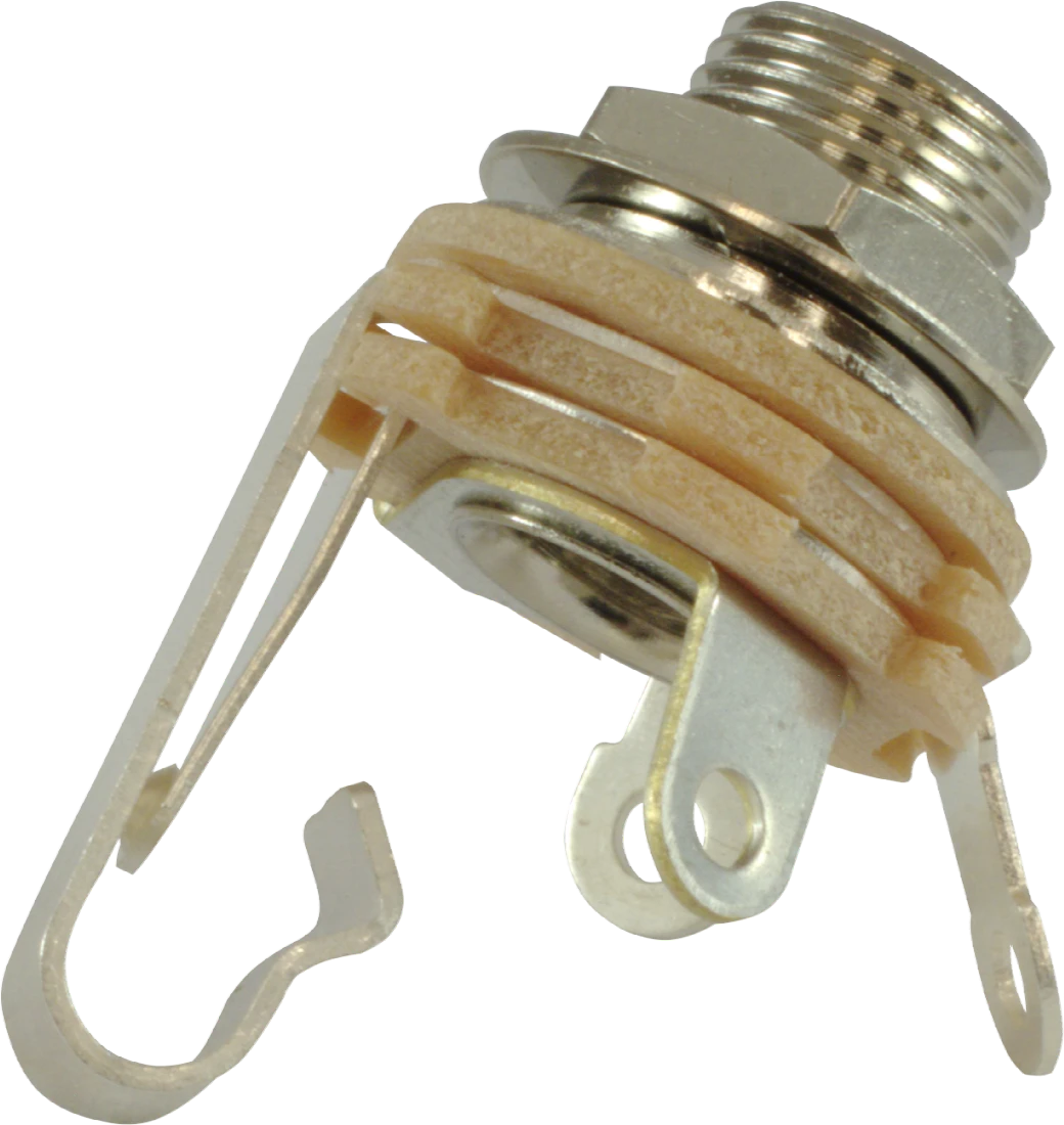Switchcraft Switchcraft 1/4" Shunt Tip Mono Input Jack, 0.275 Length ...