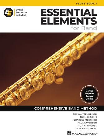 Hal Leonard Essential Elements for Band – Flute Book 1 with Online ...