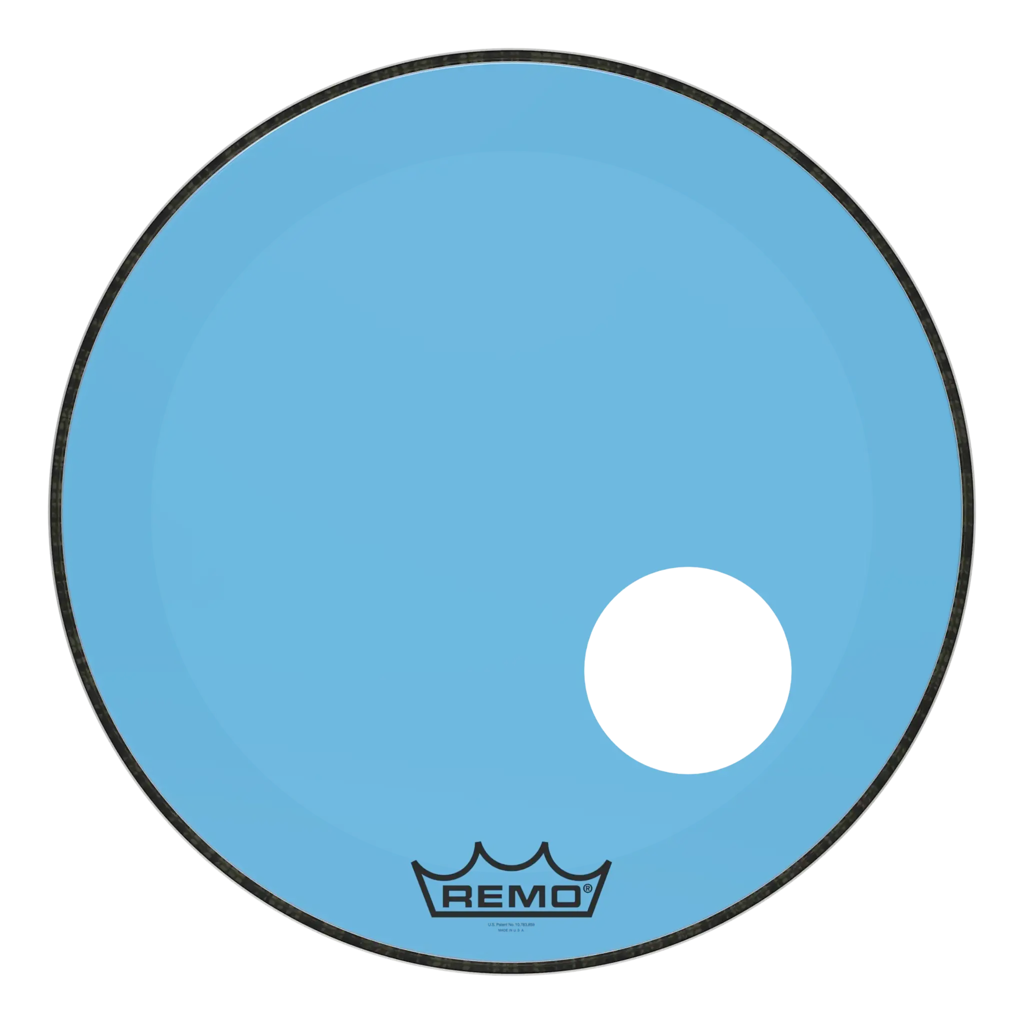 Remo Remo 22" Powerstroke P3 Colortone Resonate Kick Head, 5" Offset ...