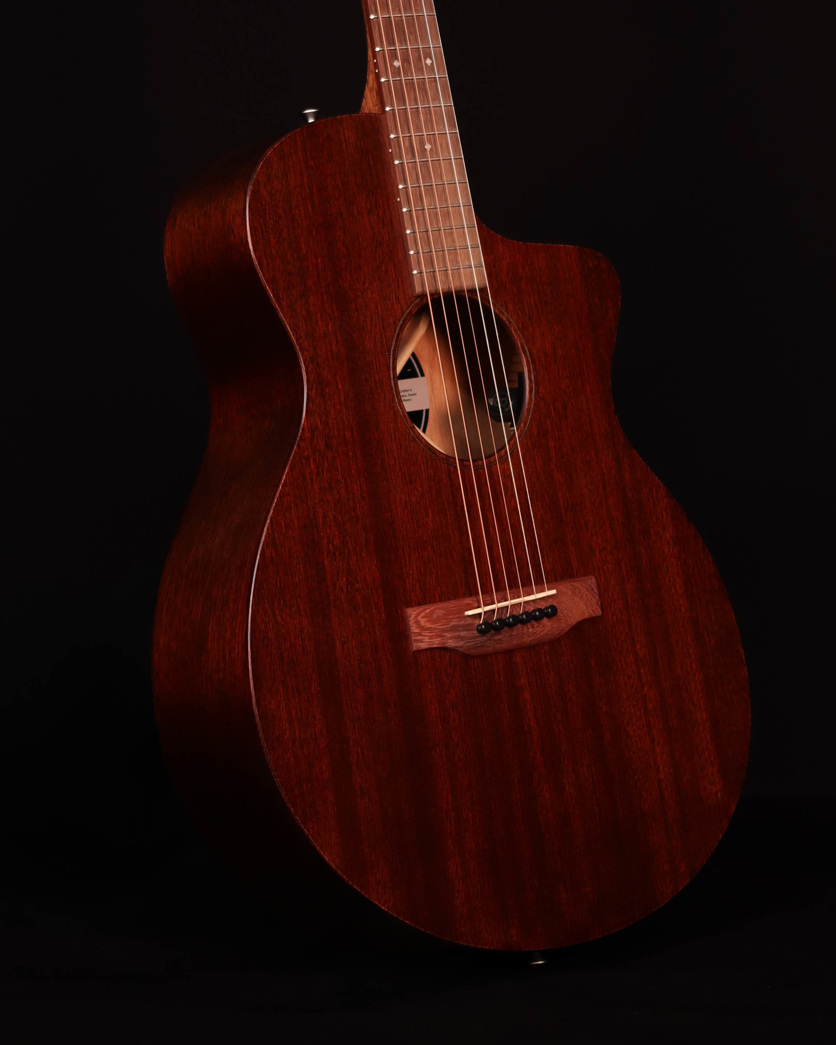 Martin SC-10E Modern Sapele, Satin, Sapele/Sap, Martin E1 Pickup, Bag ...