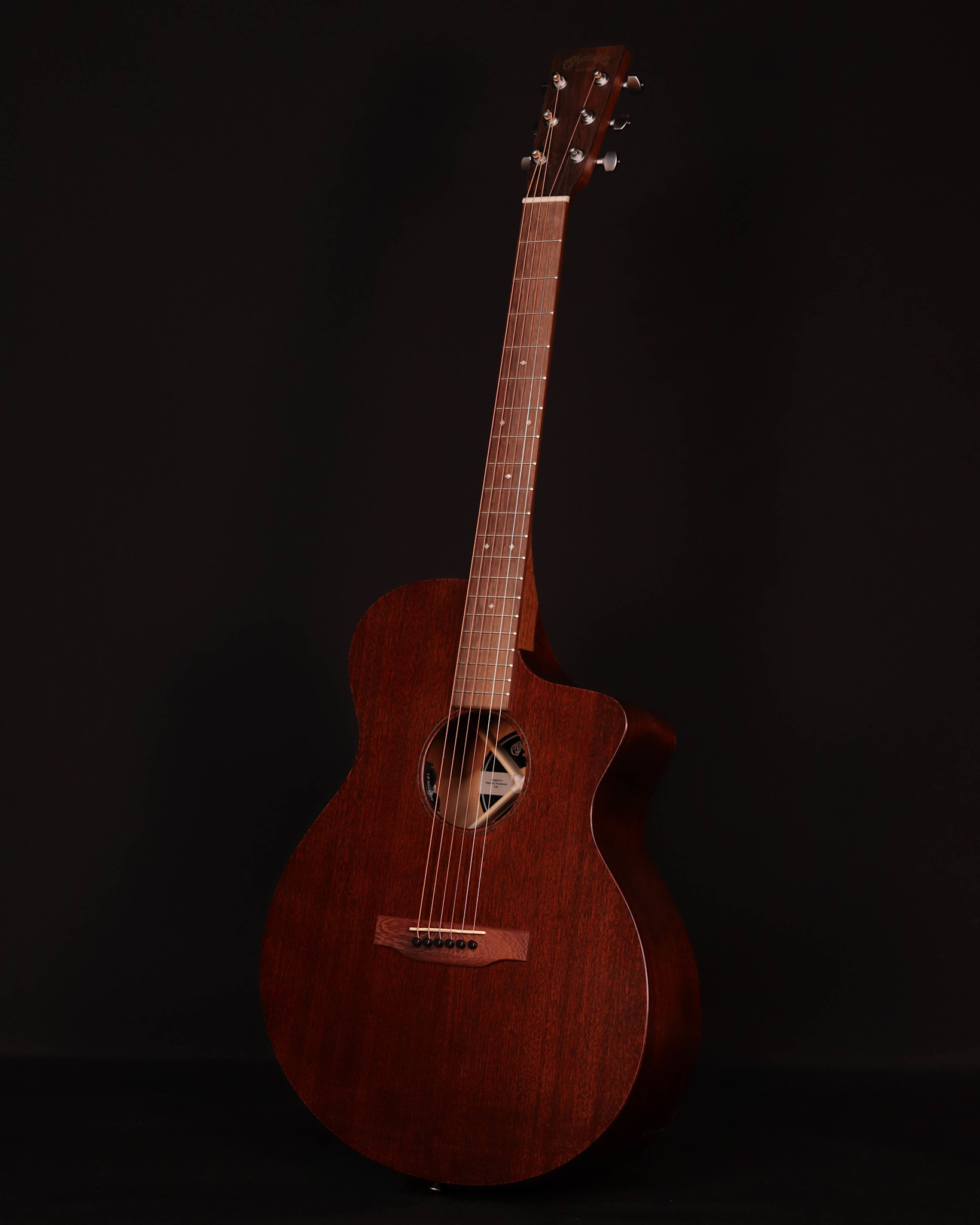 Martin SC-10E Modern Sapele, Satin, Sapele/Sap, Martin E1 Pickup, Bag ...