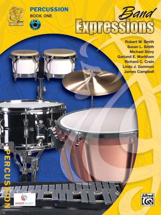 Band Expressions Percussion Bk 1 - Sims Music