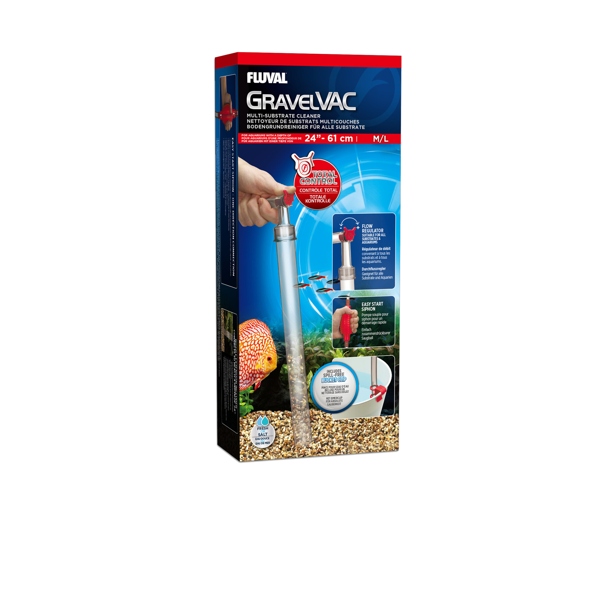 Fluval Gravel VAC M/L | Aquarium Illusions Inc 17211 - 107 ave NW