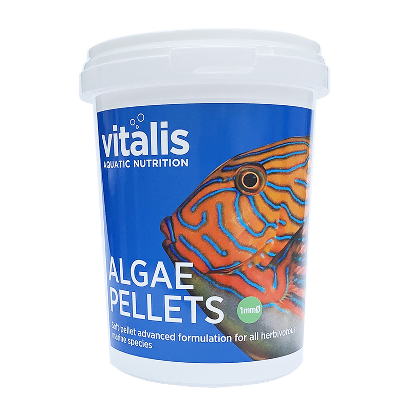 Vitalis Marine Algae Pellet 1mm 260 g | Aquarium Illusions Inc 17211 - 107 ave NW