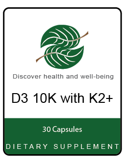 Dr. Sy's D3 10K with K2+ (30 capsules) - Dr. Joan Sy Medical Corporation