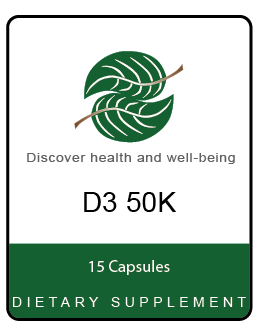 Dr. Sy's D3 50K (15 capsules) - Dr. Joan Sy Medical Corporation