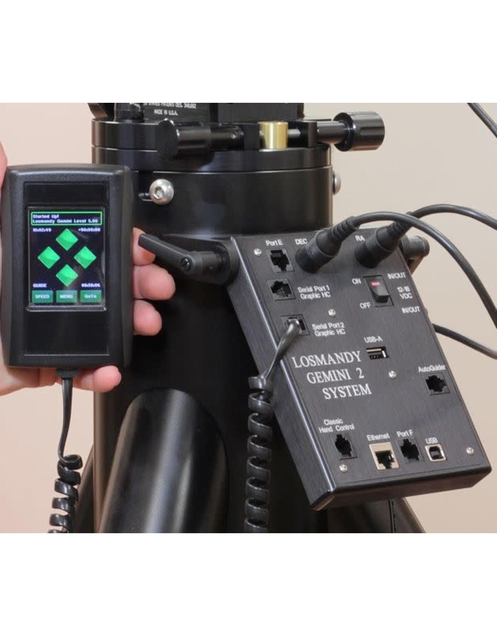 Losmandy GM811GHD Equatorial Mount with FHD-MA Tripod & Gemini GoTo ...